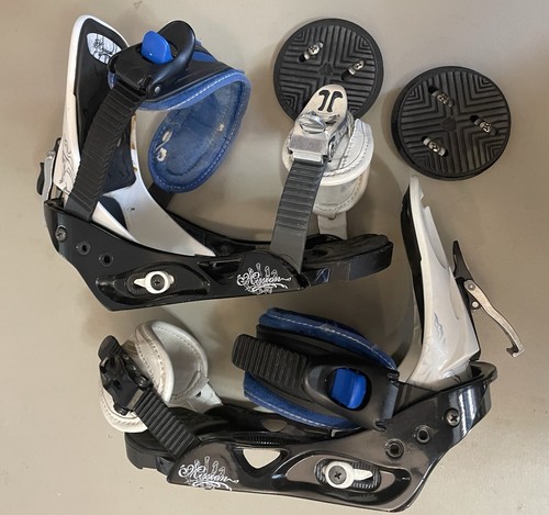 Burton Mission Snowboard Bindings Small With Base Plates & Mounting ...