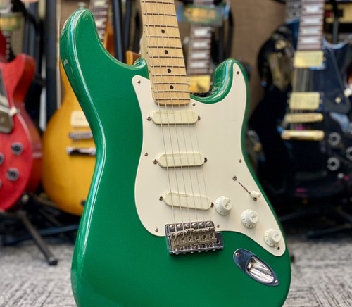 Fender 1993 Eric Clapton Stratocaster Used Alder body Candy Green w ...