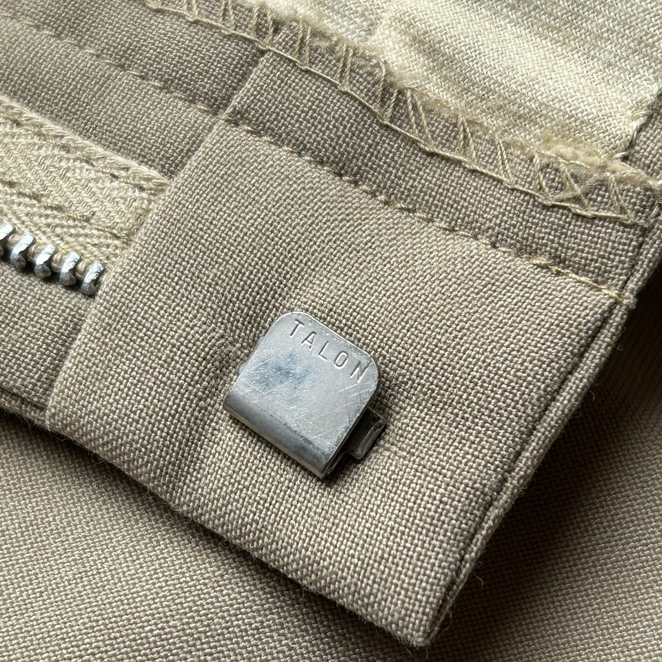 WWII US Navy Officer’s Dress Khaki Uniform Novakoff Bros. CONMAR Zipper ...