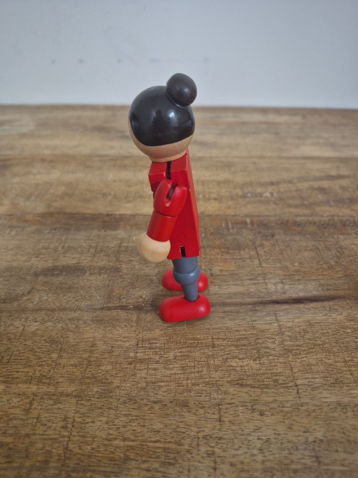 Turkish Airlines Natural Wooden Flight Attendant Toy Wood String Figure ...