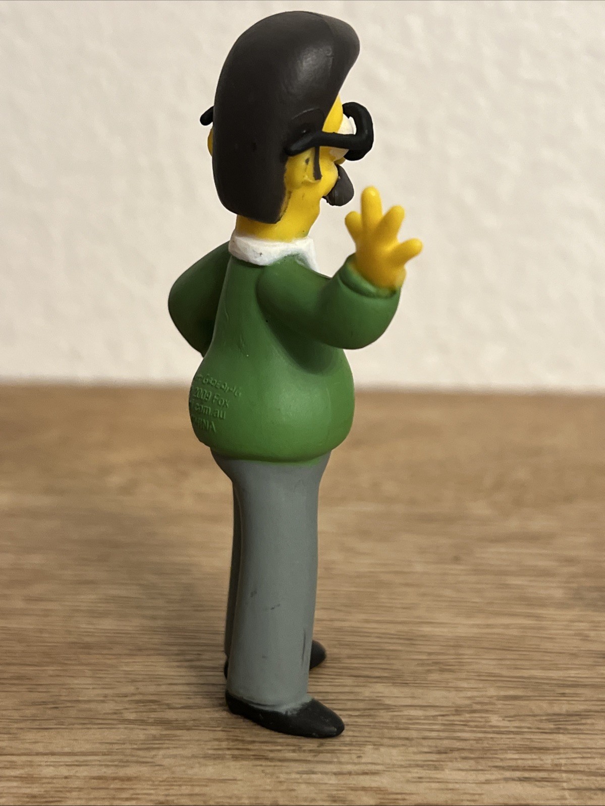 The Simpsons Ned Flanders 3.5”Action Figure Solid Pvc Matt Groenning ...