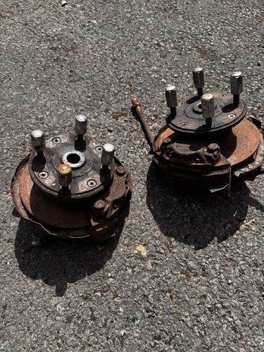 Mk1 Mini Cooper Front Hub With Calipers And Flanges 7” | eBay UK