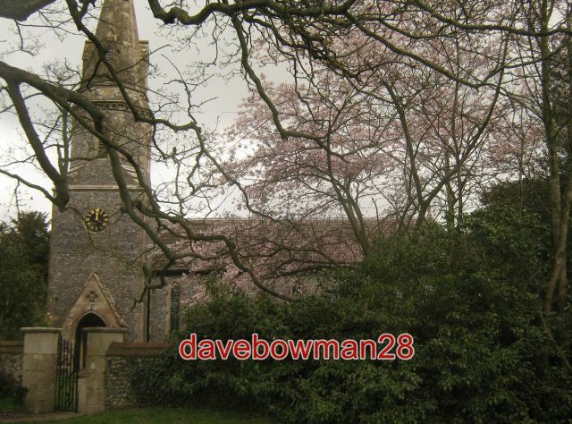 PHOTO ST. MARY'S CHURCH LOWER HARDRES ON SCHOOL LANE. 2010 | eBay UK