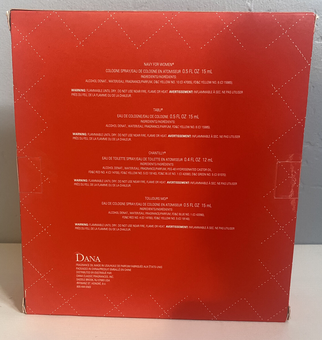 Women's Signature Collection Cologne Set﻿: Navy - Tabu - Chantilly ...