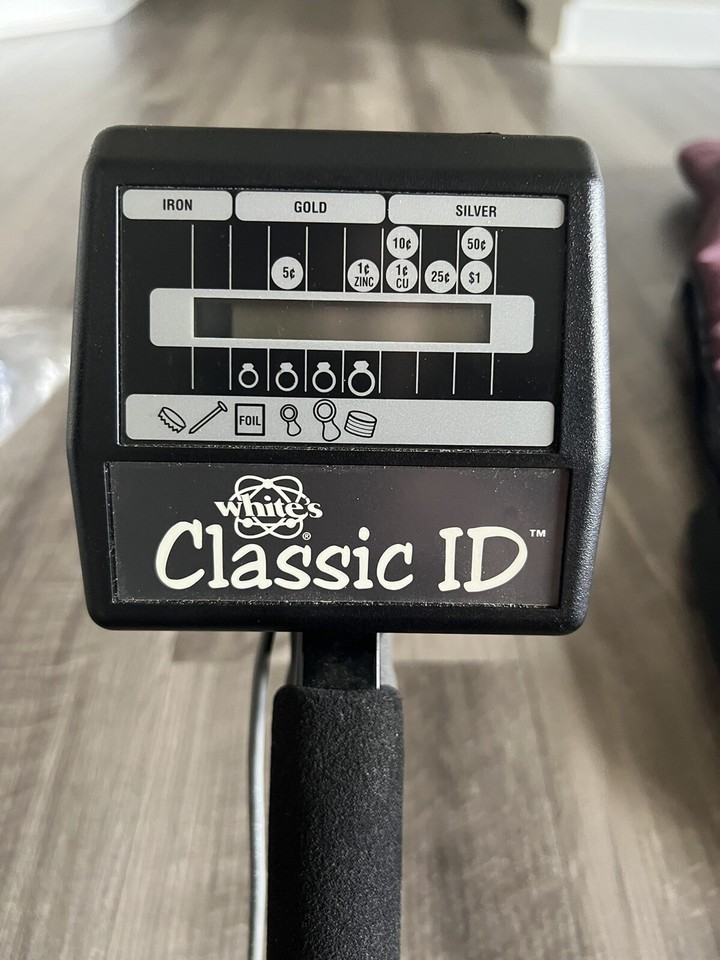 Whites Classic Id ProScan 800 Metal Detector gold silver jewlery coins ...