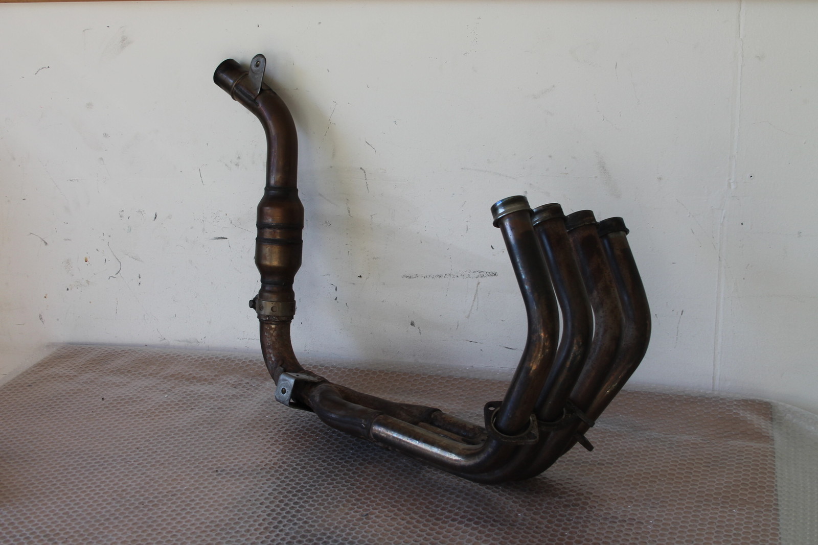 YAMAHA FZ 6 FAZER FZ6 RJ07 collecteur d'échappement tuyaux d ...