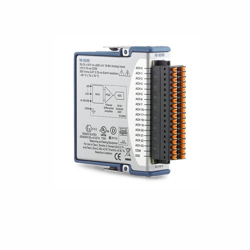 New National Instruments NI 9205 779357-01 cDAQ Analog Input Module, 32 ...