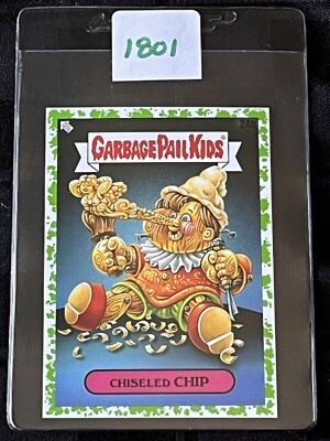 2022 Topps Garbage Pail Kids Book Worms Booger Green Chiseled Chip 24b ...