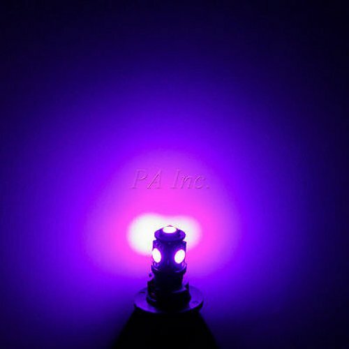 10Pcs T10 194 5SMD 5050 LED Light Bulb Auto High Bright PURPLE current ...