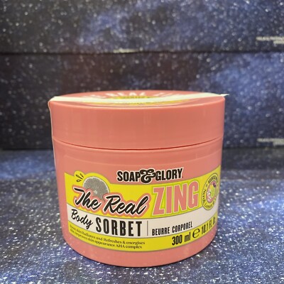 Soap & Glory The Real Zing - Body Sorbet Lemon, Lime & Neroli -Vegan ...