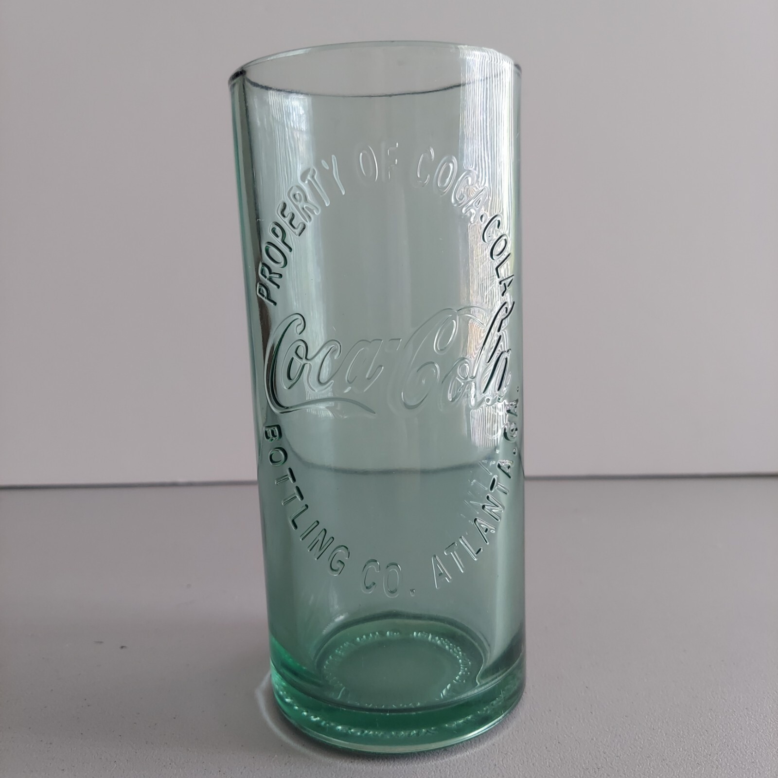2009 Unique Coca Cola Glass w/ Property of Coca Cola Imprinted 16oz. | eBay
