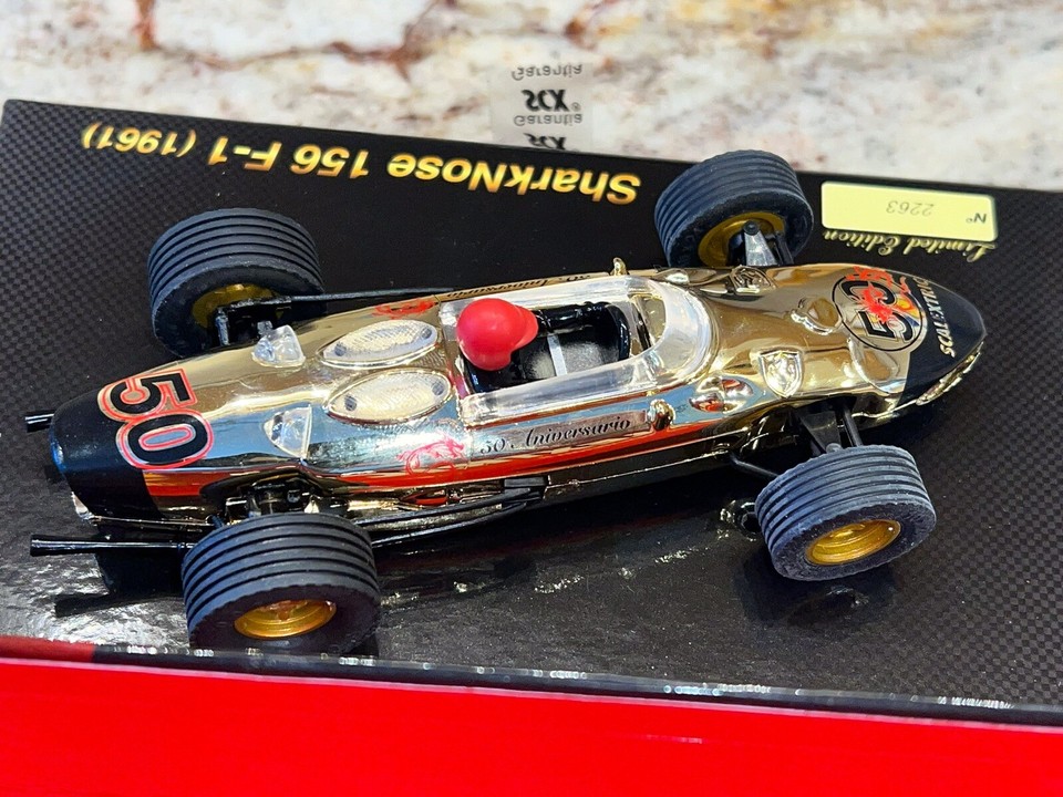 SCALEXTRIC A10106S300 FERRARI 156 SHARKNOSE F1 1961 50 ANNIVERSARY LTD ...