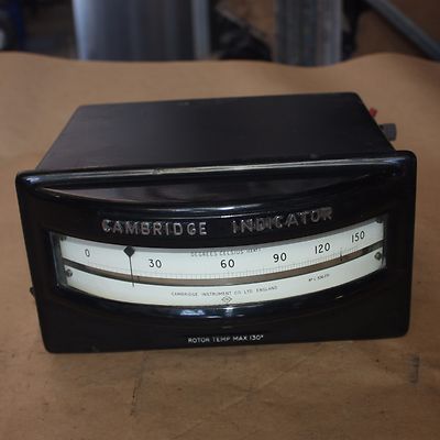 CAMBRIDGE INDICATOR Antique Vintage Steampunk Collectors TEMPERATURE ...