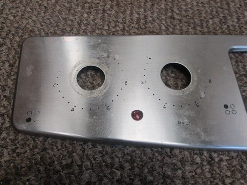 GE Recycled Stove/Range/Oven Control Panel Overlay WB27X20065 | eBay