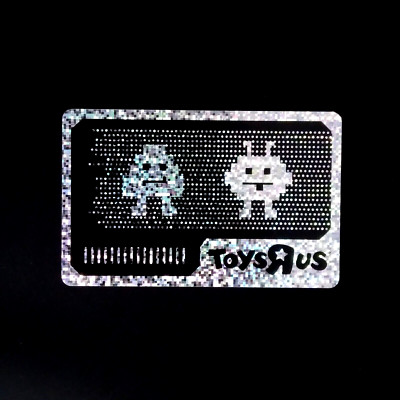 Toys R us Holographic Space Invaders NEW 2009 COLLECTIBLE GIFT CARD $0 ...