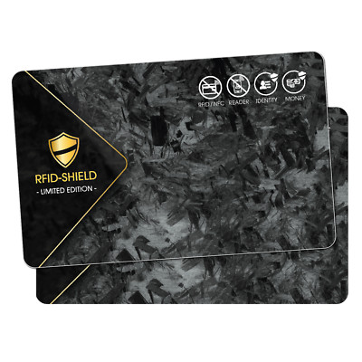 2x NFC Shield Card - Limited Edition - NFC Blocker Karte für EC ...