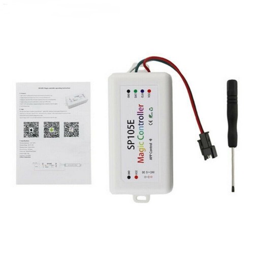SP105E SP107E Music SP108E WiFi wireless led controller For WS2812B ...