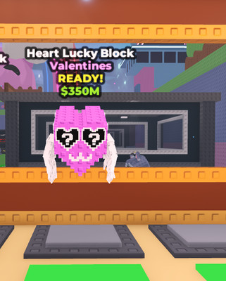 [Steal a brainrot] Heart Lucky Block | eBay UK