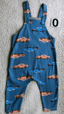 Bonds X Custom Made Overalls. Blue Cars . Size 0 . Brand New | eBay ...