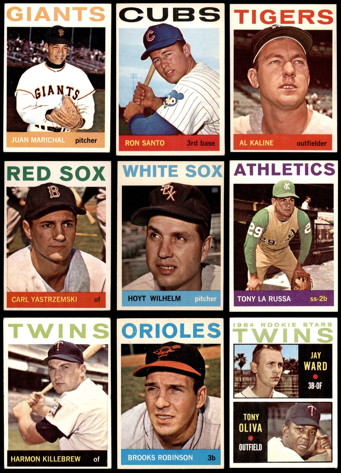 1964 Topps Baseball 400 Card Starter Set / Lot 6 - EX/MT BSET | eBay