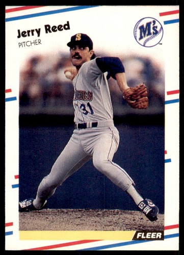 1988 Fleer Jerry Reed . Seattle Mariners #387 | eBay
