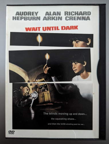 WAIT UNTIL DARK DVD, Audrey Hepburn, Alan Arkin, Richard Crenna 85392752720| eBay
