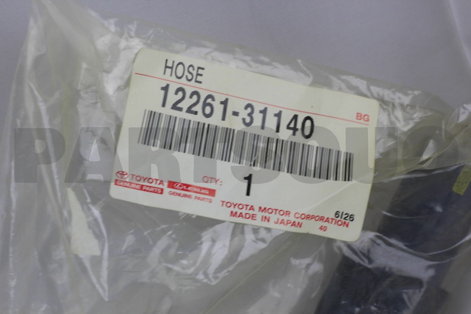 1226131140 Genuine Toyota HOSE, VENTILATION 12261-31140 | eBay