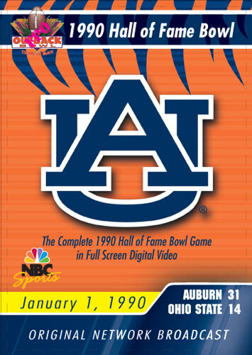 1999 Hall of Fame Bowl: Auburn vs. Ohio State (DVD, 1999) for sale ...