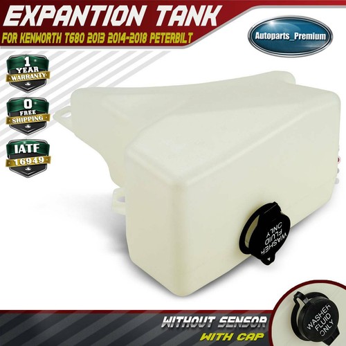 Windshield Washer Fluid Reservoir Tank w/ Cap for Kenworth T680 13-16 ...