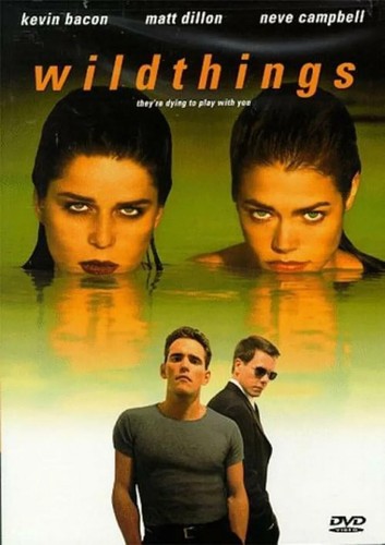 Wild Things DVD Movie 1998 Kevin Bacon Matt Dillon Neve Campbell ...