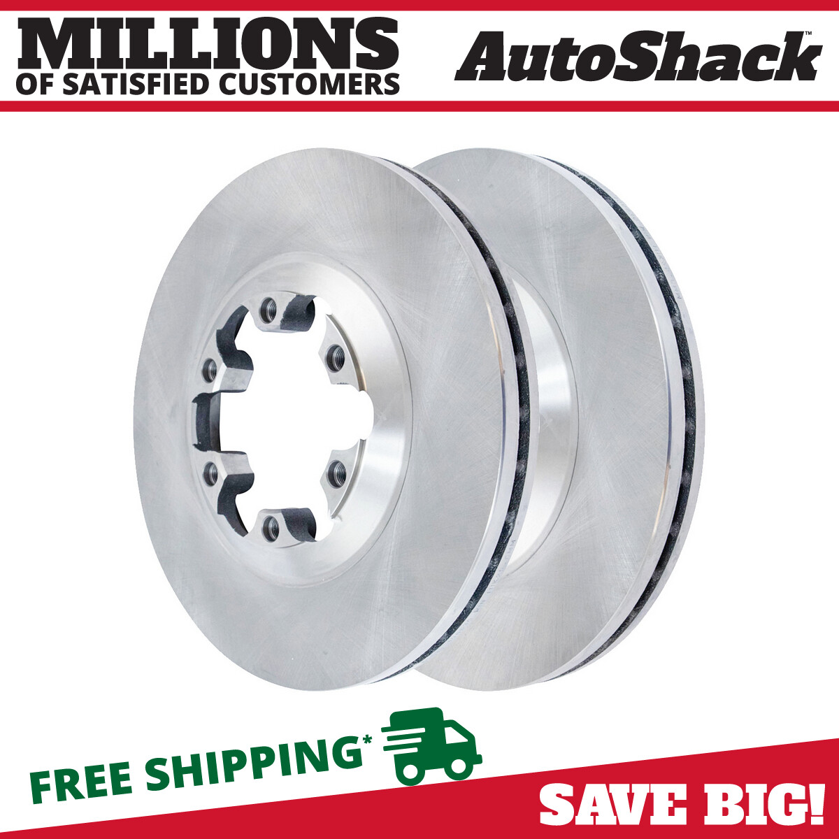 Front Brake Rotors Pair 2 for Chevy Colorado GMC Canyon Isuzu i-290 i ...
