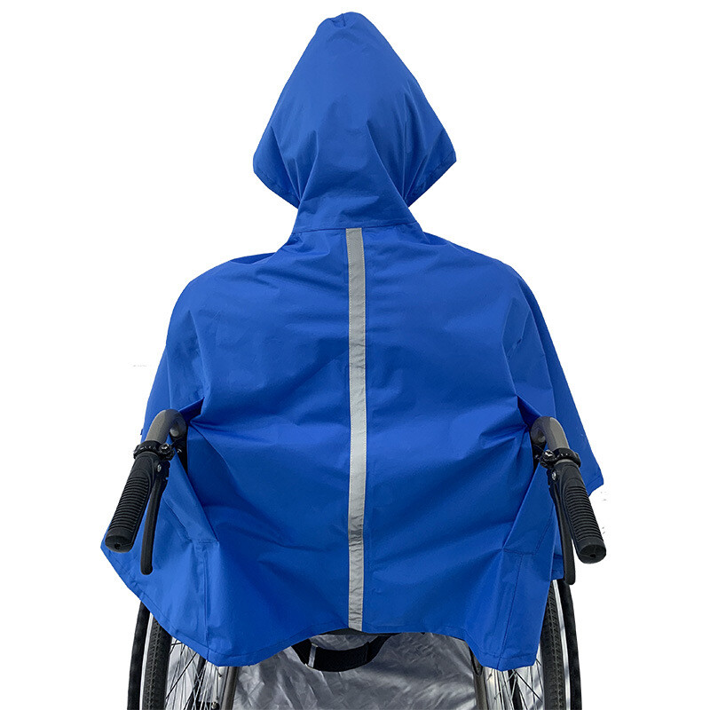 Men Waterproof Rain Cape Rainproof Poncho Wheelchairs Mobility Scooter ...