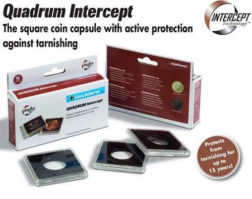 Lighthouse Quadrum Intercept Best 2x2 Coin Snaplocks Holders 36mm 6 Capsules New | eBay