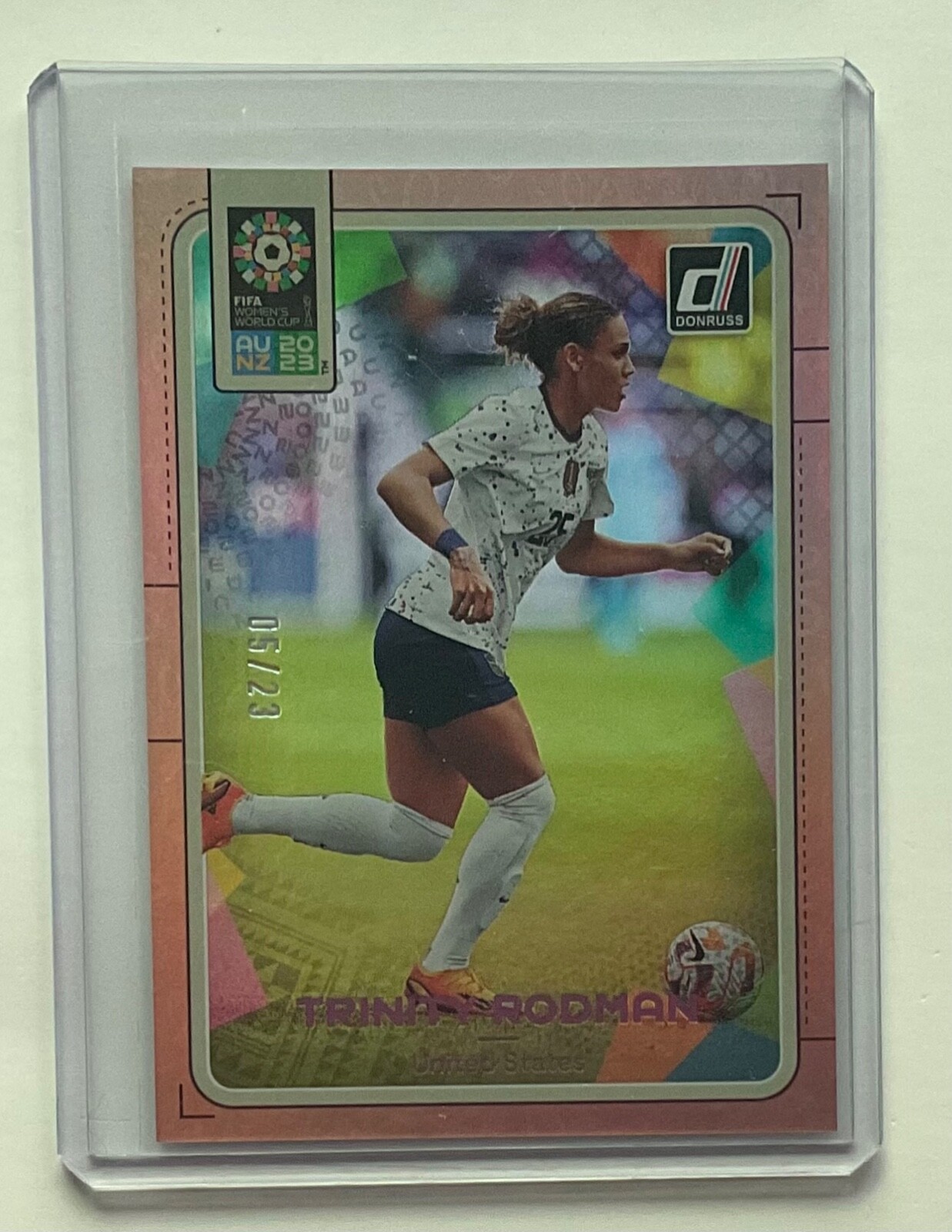 2023 Panini Donruss World Cup Womens Trinity Rodman Pink #d 5/23 | eBay