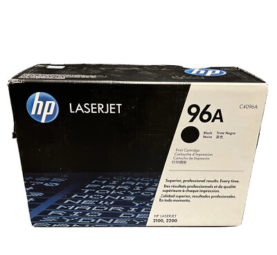 OEM HP 96A Black Toner Cartridge C4096A for LaserJet 2200dn 88698592977 ...