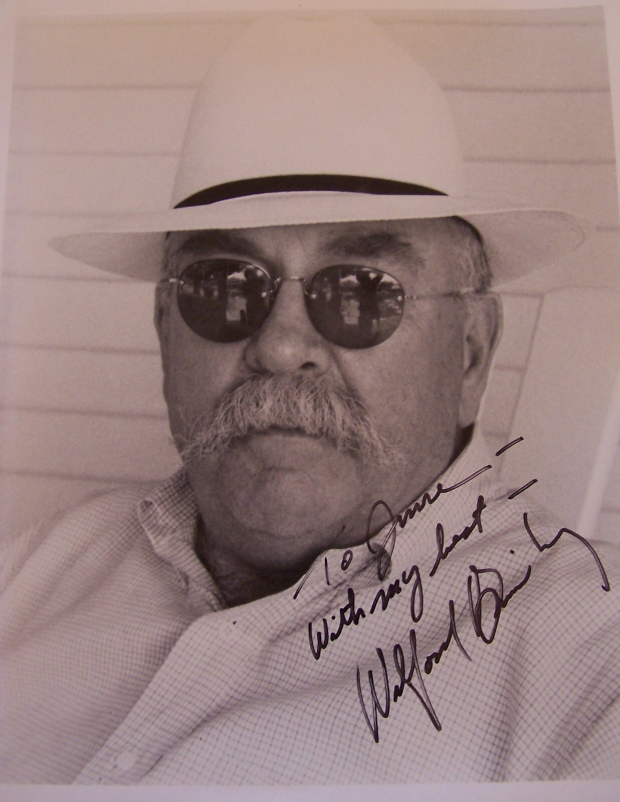 AUTOGRAPHED 8 X 10 PHOTOGRAPH OF WILFORD BRIMLEY - OUR HOUSE TV SERIES ...