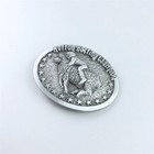 Antique Silver Oval Mutton Busting Champion Western Belt Buckle also ...