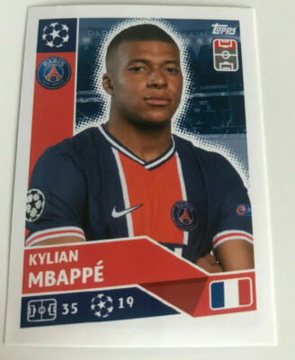 2020/21 UEFA Champions League Kylian Mbppe PSG #PSG2 #PSG18 | eBay