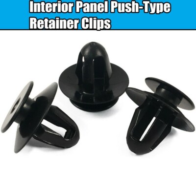 20x Clips For Ford BMW Audi VW Interior Push Type Retainer Clips Black ...