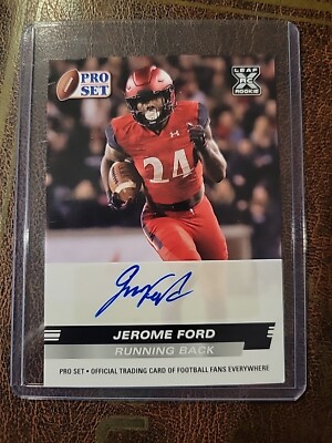 Jerome Ford Autograph RC - 2022 ProSet - PSA-JF2 - Cleveland Browns ...
