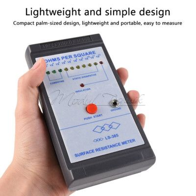 Surface Resistance Resistivity Meter Anti-static Electricity Resistance ...