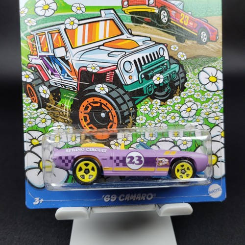 2023 Hot Wheels Spring Racing Series '69 Camaro Easter # 2/5 NEW V1405 ...