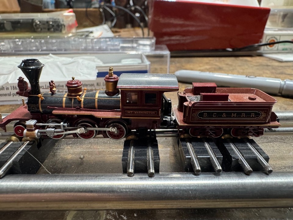 Boston Concord & Montreal 2-6-0 Mogul Steam Engine | eBay