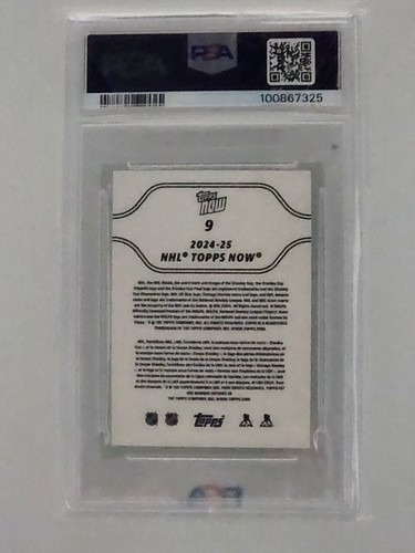 2024-25 Topps Now NHL #9 Matvei Michkov Rookie Card PSA GEM MT 10 | eBay