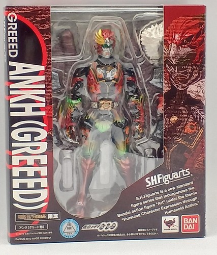 S.H.FIGUARTS Kamen Rider OOO OOO Model Number Ankh (Greed Form) BANDAI ...