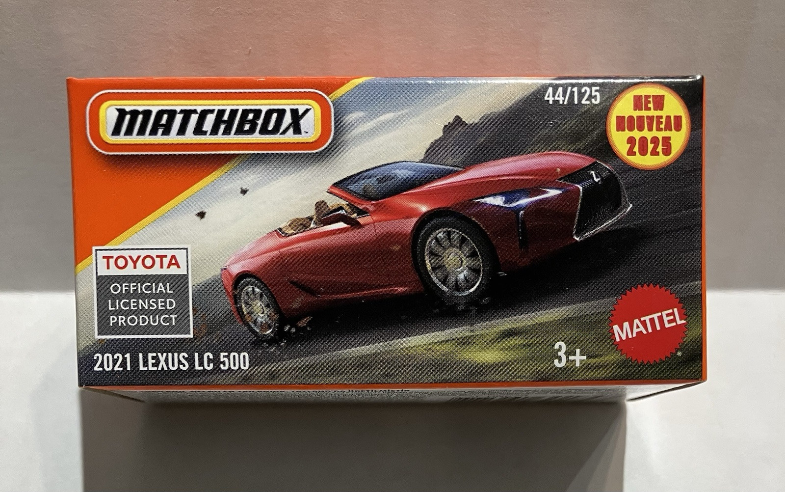 2025 Matchbox Power Grabs 2021 Lexus LC500 Maroon #44/125 *Read/See ...