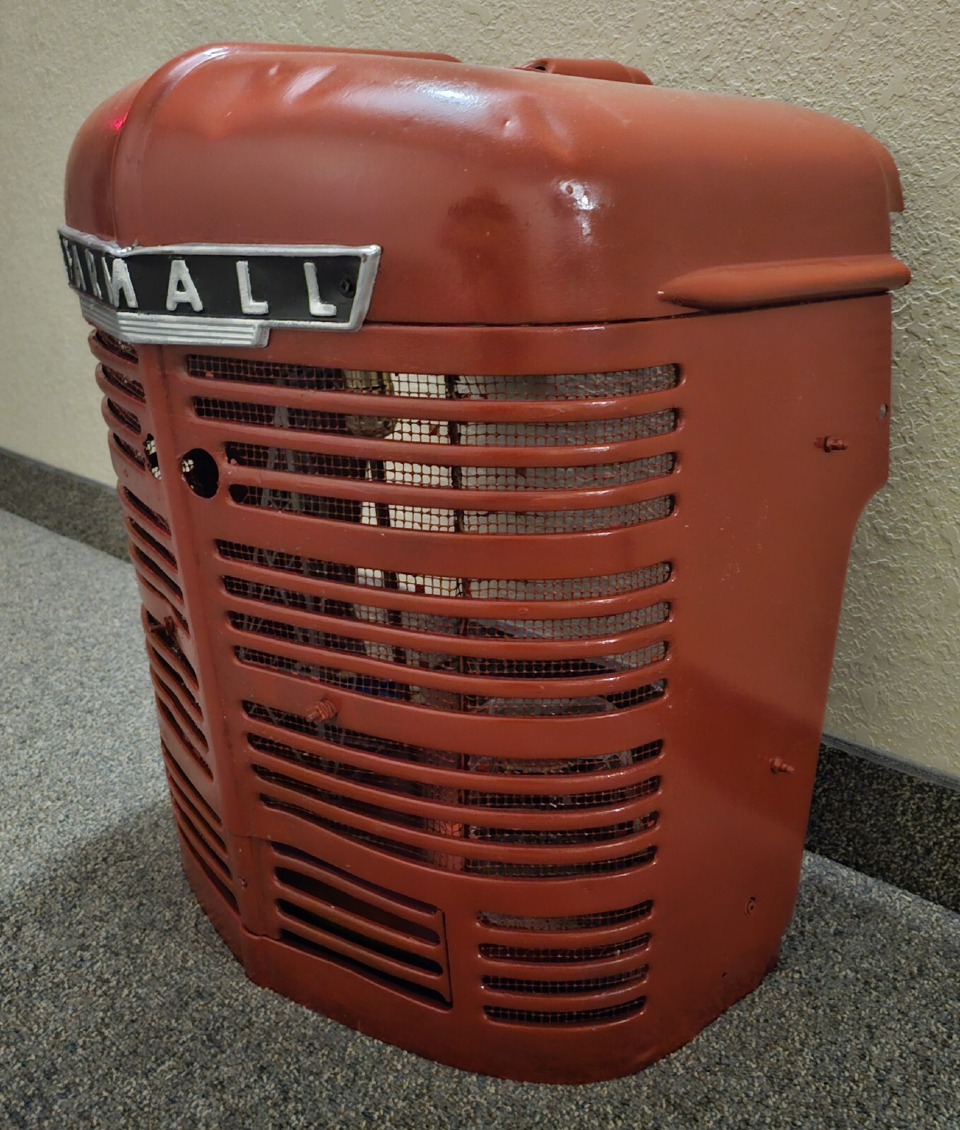 Vintage Original Farmall H IH Tractor Front Nose Grill Desk Lamp | eBay