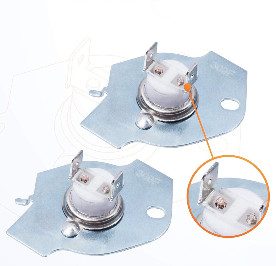 3977393 Dryer Thermal Fuse For Kenmore AP3094244 3399848 PS334299 10 ...