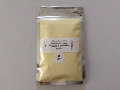 VITAMIN A POWDER (Retinyl Palmitate) reduce wrinkles, fade brown spots ...