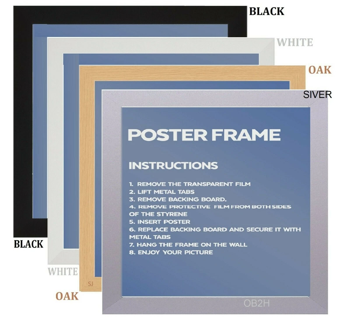 36 X 18 Poster Frame